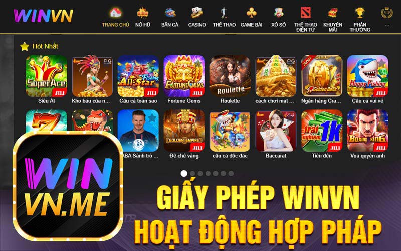 WINVN ⭐️ Link Vào WINVN.COM | Đăng Ký Nhận 188K